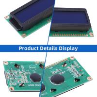 China Russian 1602B REV.C LCD Module 80x36x13mm Side Backlight Multiple Font Character Display for sale
