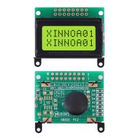 China 0802C Character LCD Display Module 40x29.2mm COB ST7066U Customizable for sale