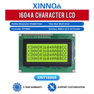 China Yellow Green Film 1604A 3.6-Inch LCD Screen 02*16 ST7066U Character LCD Module Display Screen Factory Outlet for sale