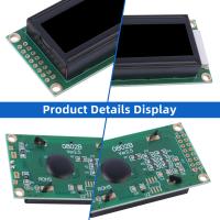 China Russian 0802B COB Character LCD Display Module 58x31.87mm ST7066 Controller Customizable for sale