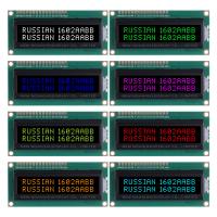 China Russian 1602A Character LCD Module 80x36mm ST7066 Controller 16x2 Display COB for sale
