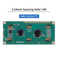 China Russian 1602A 3.3V LCD Display Module 80x36mm ST7066U Controller Customizable for sale