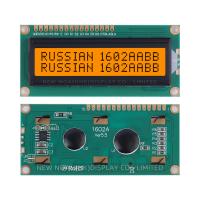 China Russian 1602A 3.3V LCD Display Module 80x36mm ST7066U Controller Customizable for sale