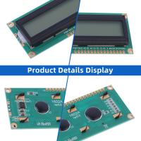 China Russian 1602A 3.3V LCD Display Module 80x36mm ST7066U Controller Customizable for sale
