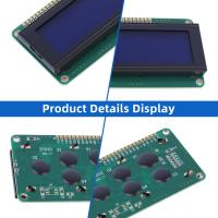 China Russian 2004D 20x04 COB LCD Display Module ST7066U 77x47x11mm Customizable for sale