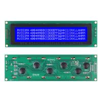 China Russian 4004A2 4x40 LCD Module ST7066U Controller 190x54mm COB Display for sale