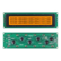 China Russian 4004A2 40x4 Character LCD Module ST7066U COB 190x54mm Industrial Display for sale