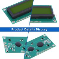 China Cyrillic 1602C2 16x2 Character LCD Display Module 84x44mm with Backlight ST7066U Controller for sale