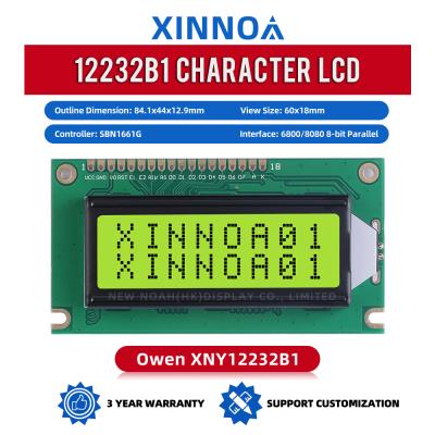 China Yellow Green Film 12232B1 LCD Screen High Brightness Screen LCD Screen Display Module 18PIN Standard Interface for sale