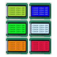 China Owen 12864-20M Blue Film Spot Module 128x64 ST7920 Controller 20PIN Interface COB Display 93x70x12.5mm for sale