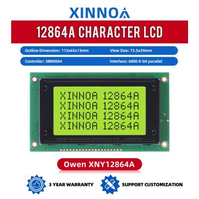 China Yellow Green Film 12864A 20PIN SBN0064 Controller Parallel Port For Arduino 128X64 Graphics LCD for sale