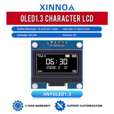 China OLED1.3 LCD Screen Small Screen 128 * 64 4-PIN Module IIC Ch1116 Driver SPI/IC White Light for sale