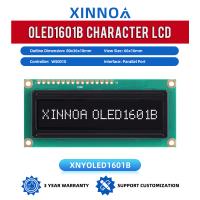 China OLED1601B 16x1 Character OLED LCD Display WS0010 Controller 66x16mm View Size Parallel Interface for sale
