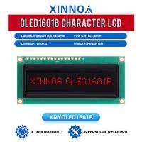 China OLED1601B 16x1 Character OLED LCD Display WS0010 Controller 66x16mm View Size Parallel Interface for sale