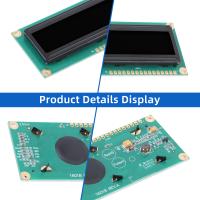 China OLED1601B 16x1 Character OLED LCD Display WS0010 Controller 66x16mm View Size Parallel Interface for sale