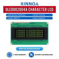 China 20x4 Character OLED LCD Module 77x25.2mm View Size WS0010-TX Controller Parallel Port for sale