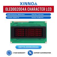 China 20x4 Character OLED LCD Module 77x25.2mm View Size WS0010-TX Controller Parallel Port for sale