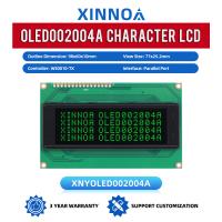 China 20x4 Character OLED LCD Module 77x25.2mm View Size WS0010-TX Controller Parallel Port for sale