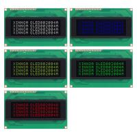 China 20x4 Character OLED LCD Module 77x25.2mm View Size WS0010-TX Controller Parallel Port for sale