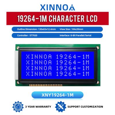 China 19264-1M Blue Film LCM LCD Module Power Instrument Equipment ST7920 Chinese Font Library LCD Screen for sale