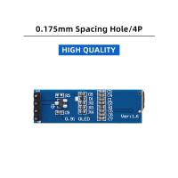 China 0.91 Inch OLED Display Module 128x32 I2C SSD1306 Wide Temperature Full View Blue for sale