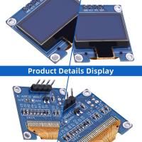 China 0.96 Inch OLED Module 128x64 I2C IIC Interface SSD1315 Driver White Display for sale