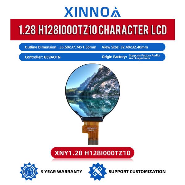 Quality H128I000TZ10 1.28 Inch Round IPS Color Screen GC9A01N, SPI Interface, DIY LCD Module For Smart Bracelet & Instrument for sale
