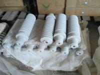 China White 25.8kV Ceramic Bushing Insulator for Transmission - 356mm Height, 645mm Creepage Distance for sale