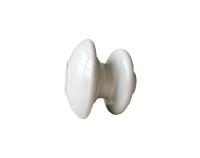 China IEC Standard 1.5KV Porcelain Spool Insulator 93mm Height φ110mm Shed Diameter for Transmission Lines for sale