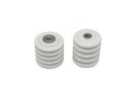 China Light Gray 5.6kN 13.2kV Ceramic Bushing Insulators - 152mm Height ANSI A20-3 Class IEC Porcelain Standoff for sale