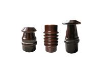 China DIN Standard DT1-630A Brown Porcelain Insulator for Overhead Lines 1KV 630A for sale