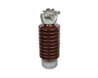 China ANSI 57-12 Porcelain Line Post Insulator 12.5kN Cantilever Strength 559mm Creepage for sale