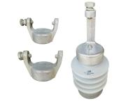 China ANSI Wet Process Porcelain Line Post Insulator 471mm Height 120mm Shed Diameter for Power Transmission for sale
