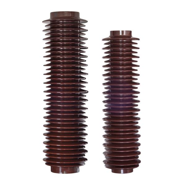 Brown Glazed YWZ-66 Lightning Arrester Insulator IEC-99-4