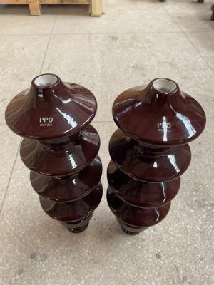 Cina Gli isolanti elettrici della porcellana 20NF250 con Brown luminoso hanno lustrato la superficie in vendita