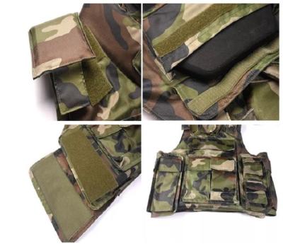 Cina Peso leggero a prova di proiettile della maglia del rivestimento di protezione completa del Kevlar tattico in vendita