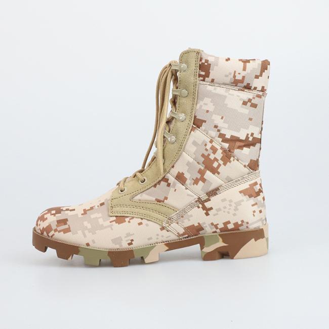 Factory Wholesale Camouflage Tactical Boots Outdoor Sports Hiking Camping Desert Boots