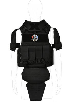 중국 중국은 전장의 경찰을 완전히 덮고 고품질의 전술 방탄조끼를 만들었습니다. 판매용