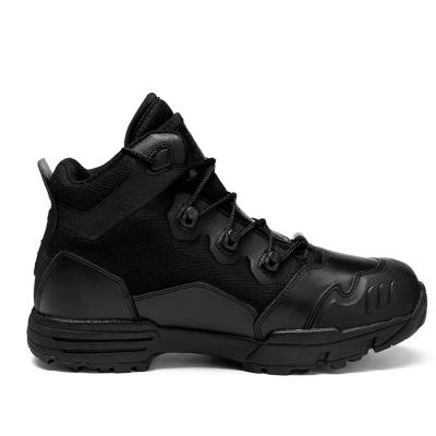 China Tactical Lightweight Boots Black EVA Suede Leather Upper Boots For Men for sale