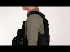 NIJ IV het militaire Pantser van het de Platenlichaam van het gevechts tactische vest Kogelvrije