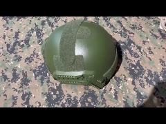 衝撃耐性 バリスティック・プロテクション/防水機能のブラック戦術弾道ヘルメット