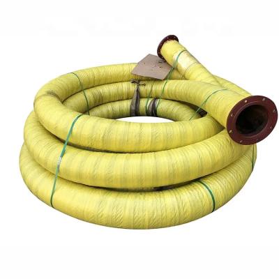 China 3 Inch 4 Inch 5 Inch Gold Dredge Suction Hose NBR Material Customizable Length for sale