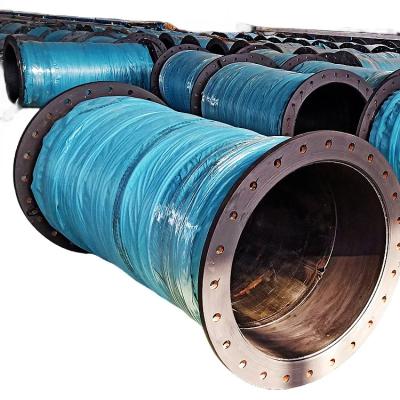 China Custom Color Rubber Dredge Hose Floating Submarine Dredging Pipe For Slurry Transfer for sale