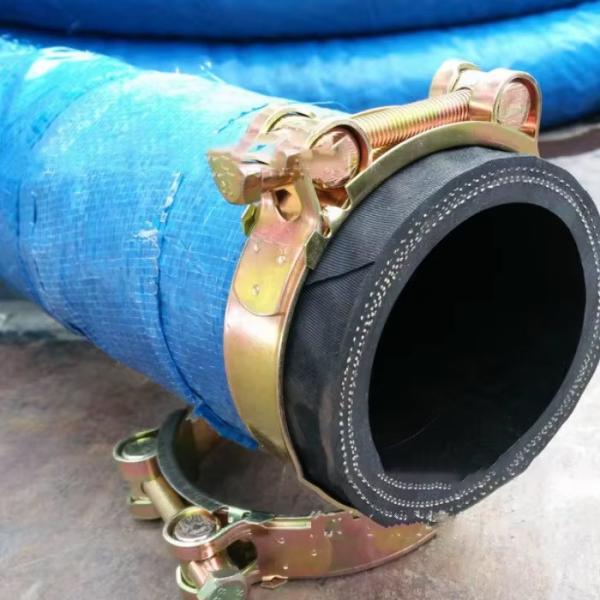 Quality Anti Clogging NBR Flexible Suction Dredging Hose For Deep Water Sediment Suction for sale