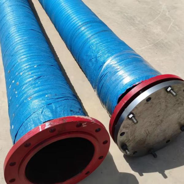 Quality Anti Clogging NBR Flexible Suction Dredging Hose For Deep Water Sediment Suction for sale