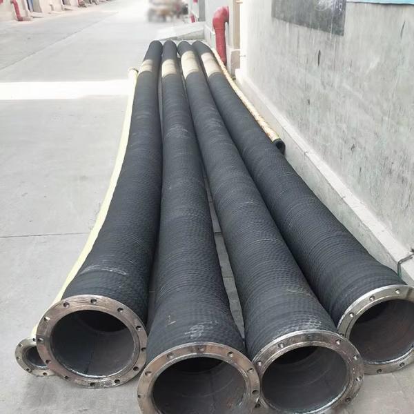 Quality Anti Clogging NBR Flexible Suction Dredging Hose For Deep Water Sediment Suction for sale