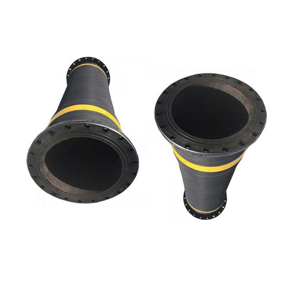 Quality Kinking Resists Dredge Rubber Hose Customized Length For Sand Gravel Dredging for sale