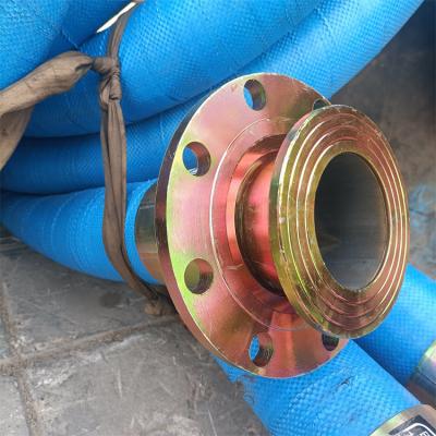 China Blue Color Braided Sump Pump Discharge Hose For Industrial And Marine Use for sale