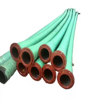 China Smooth Bore Design Discharge Hose Pipe 20 Inch Chemical Resistant Green Blue Red Color for sale