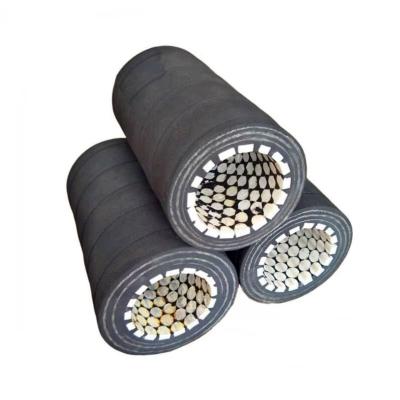 China Abrasion Resistant Rubber Ceramic Hose Pipe Weatherproof Construction for sale